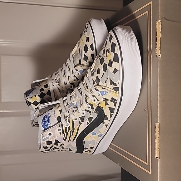 Vans | Shoes | Sk8 Hi Eley Kishimoto Geometric Vans | Poshmark